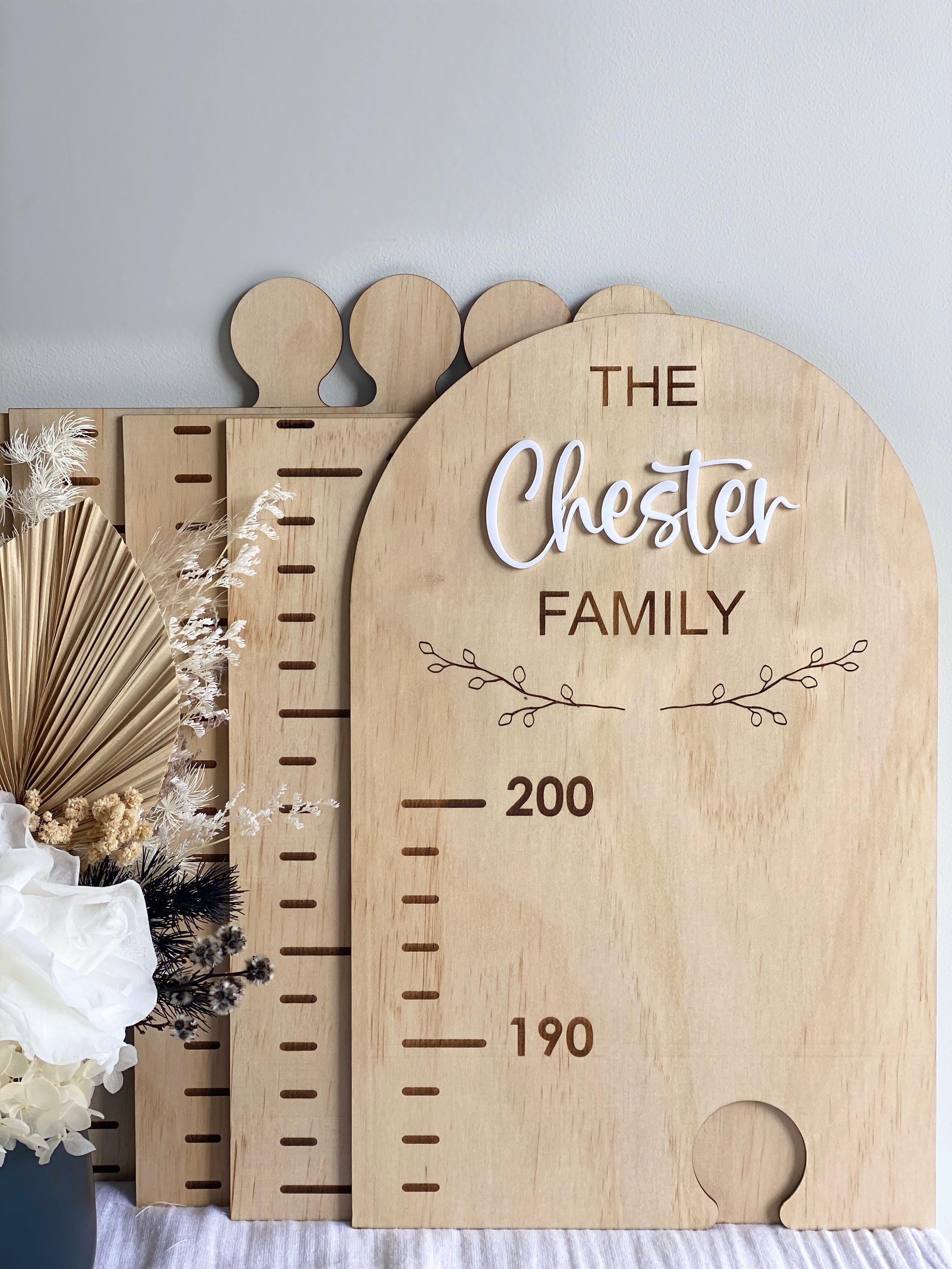 Family Height Charts – Blue Olive Creations